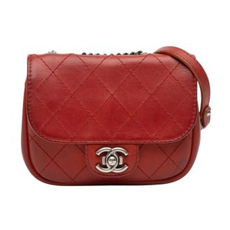 Chanel Pre-owned Leder Flap Bag - - Pre-owned - Damen - Rot - ONE SIZE