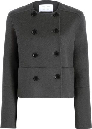 Proenza Schouler Courtney Melton Jacke - - Coats - Damen - Grau - S