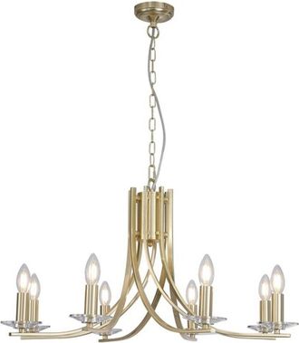 Searchlight Lustre Ascona 8 lumi&egrave;res - 4168-8SB