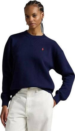 Polo Ralph Lauren Femme, Sweatshirts et sweats &agrave; capuche, Bleu, Taille: 40 FR Majica