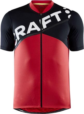 Craft Craft Herren Fahrradtrikot CORE ENDUR Logo Jersey Bright red-Black XL