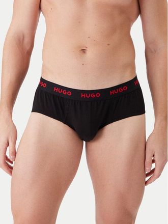 HUGO BOSS Slips-Set Hipbrief Triple 50532570 Schwarz