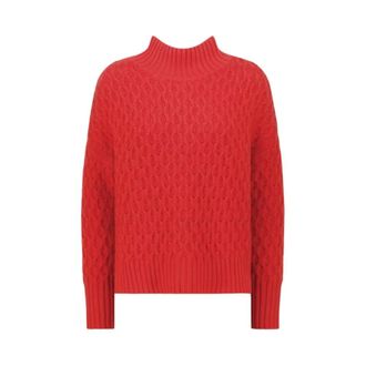 Kujten Orange Rose Rollkragen Pullover - - Knitwear - Herren - Orange - S