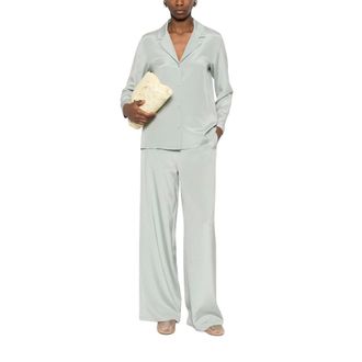 Max Mara Damen, Blusen & Hemden, Gr&uuml;n, MGr&ouml;&szlig;e