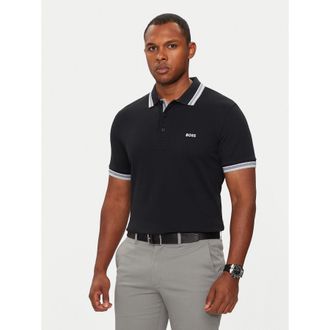 HUGO BOSS Poloshirt Paddy 50469055 Schwarz Regular Fit