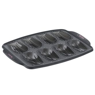 T-fal Crispybake, Einziehbar, Silikon, Schwarz, Schwarz, 29X21cm