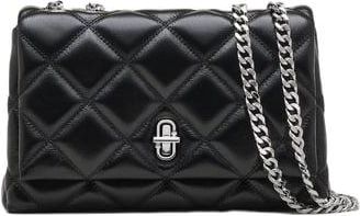 Marc Jacobs Sac &agrave; main &agrave; double cha&icirc;ne en cuir