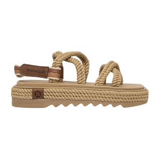 Bohonomad Tahiti Flat Sandalen - - Shoes - Damen - Beige - 36 EU