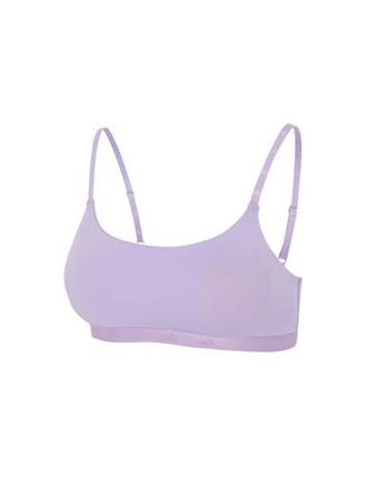 adidas Scoop Bralette-Sport Active Essentials Cotton Soutien-Gorge, Powder Plum_4a0193, M Femmes