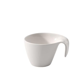 Villeroy & Boch Flow Tasse, 380 ml, Premium Porzellan, Weiß, 25.4 x 21.8 x 12.7 cm
