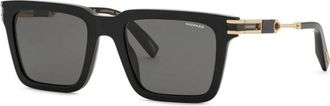 Chopard Homme, Accessoires, Noir, Taille: 54 MM Sch411 Lunettes de soleil