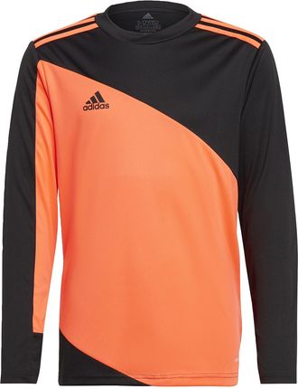 adidas Jungen Squadra 21 Goalkeeper Jersey, Black / App Solar Red, 15-16 Years