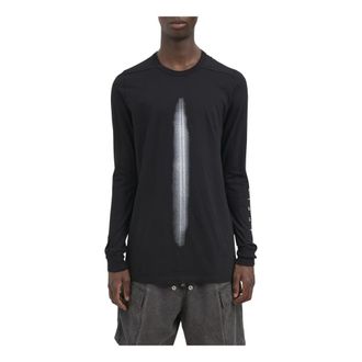 Rick Owens Level LS T - - Tops - Herren - Schwarzk - L