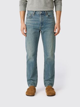 A Gold E Jean droit 90s en denim de coton taille mi-haute