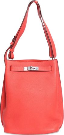 Herm&egrave;s sac port&eacute; &eacute;paule So Kelly (2014) - Rouge