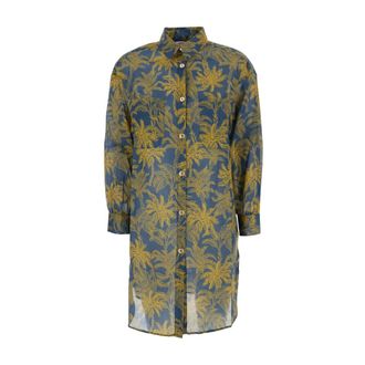 Eres Eres, Femme, Robes, Bleu, Taille: 40 FR Exotisme