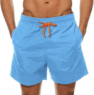 Generic Short de plage pour homme - Pantalon de plage pour homme - Taille plus - Short de jogging - Pantalon d&eacute;contract&eacute; - Pantalon ample pour homme - Pantalo