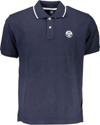 North Sails Homme, Tops, Bleu, Taille: S Polo Coupe Classique