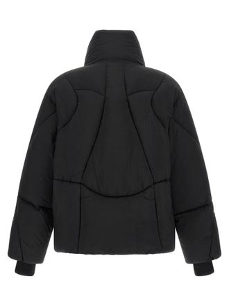 Thom Krom Geometric Quilted Down Jacket - Black