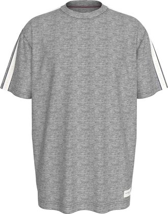 Tommy Hilfiger T-Shirt f&uuml;r Herren, Regul&auml;r, kurz&auml;rmlig (Grauheide meliert)