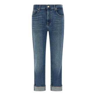 7 For All Mankind Femme, Jeans, Bleu, Taille: W30 Relaxed Jeans skinny