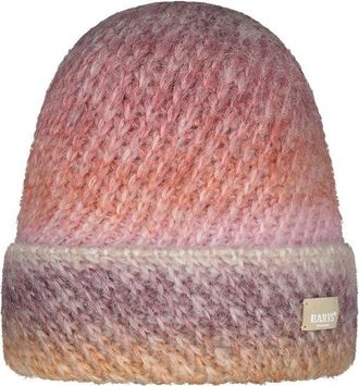 Barts Fanatail Turnup Beanie Strickm&uuml;tze Umschlagm&uuml;tze Winterm&uuml;tze Damen/Kinder - mit Umschlag, Futter Winter Herbst-Winter - One Size orange