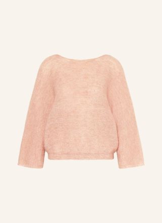 BA&SH Ba&Sh Pullover Isaac Mit Mohair Und Schmucksteinen beige