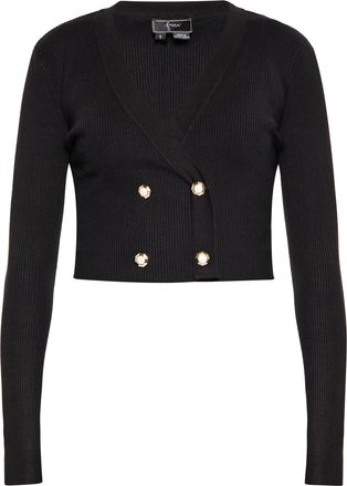 Faina Strickjacke Damen schwarz