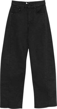 Mother Femme, Jeans, Noir, Taille: W24 Wide Jeans