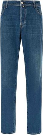 Jacob Cohen Straight Leg Jeans - Blau