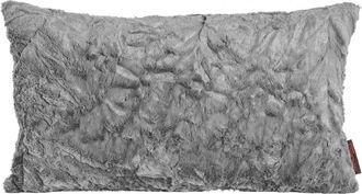 Magma Heimtex Kissen Kuschelkissen Dekokissen Fluffy grau 30x50cm