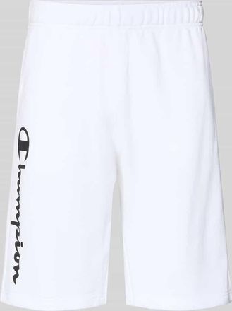 Champion Shorts mit Logo-Print und -Stitching