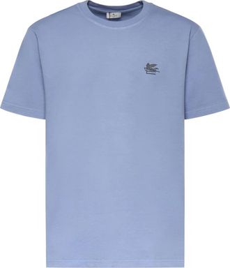 Etro Homme, Tops, Bleu, Taille: S T-Chemises