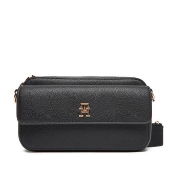 Tommy Hilfiger Handtasche Tommy Hilfiger DISTINCT CAMERA BAG AW0AW17455 Schwarz