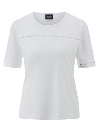 Canyon T-Shirt Rundhals-Ausschnitt Canyon weiss