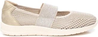 Xti Ballerines Femme Or - Chaussures Confortables et polyvalentes - Mode décontractée - Modèle 14402501 (Taille41)