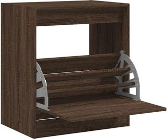 vidaXL Armoire à chaussures chêne marron 60x42x69 cm bois ingénierie vidaXL
