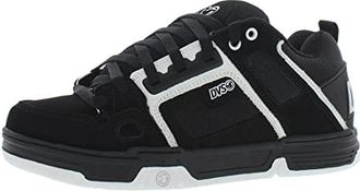 DVS Homme Comanche Chaussures de Skateboard, Noir Black White Nubuck, 44.5 EU