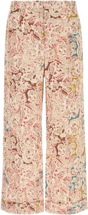 Valentino Garavani Homme, Pantalons, Multicolore, Taille: L Printed Hemp Pant