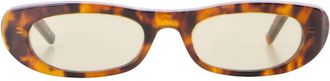 Saint Laurent SL Acetate Tortoiseshell Sunglasses - Brown
