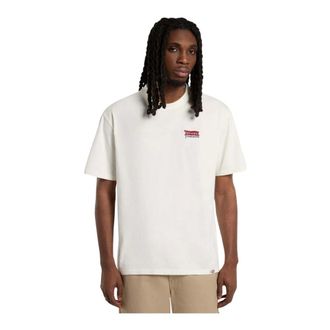 Dickies Homme, Tops, Blanc, Taille: L Flag Tee SS