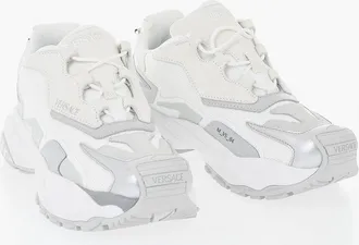 Versace Low-Top MERCURY Sneakers with Rubber Sole Versace