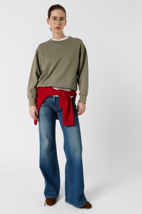 Gerard Darel Sweat en coton - MISHA - Vert Kaki