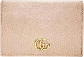 Gucci Porte-cartes Pre-owned - Femme - Pre-owned - Beige - Taille: ONE Size