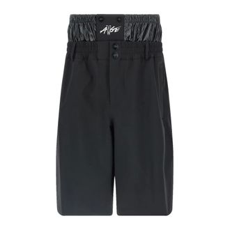 Moncler Homme, Shorts, Noir, Taille: M Rocky Bermuda Shorts