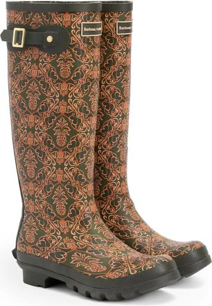 Barbour Collaboration Barbour x Farm Rio - Bottes Cami Caoutchouc Barbour