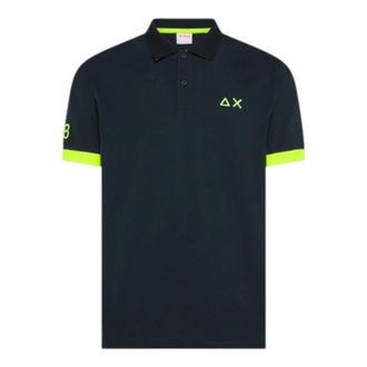 Sun 68 Polo Shirts - - Tops - Herren - Blau - S