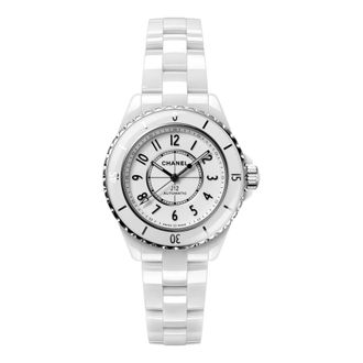 Chanel Femme, Accessoires, Blanc, Taille: ONE Size Montre J12