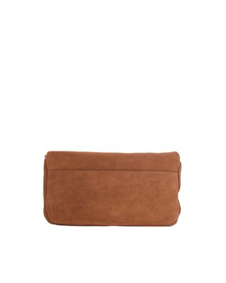 Pinko Womens Baguette Bag Click Soft Brown Brown-Leone-Antique Gold Shoulder Brown/leone-antique