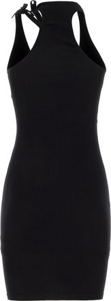 ADĀMO Andrea Adamo Black Polyamideelstane Abiti Dress